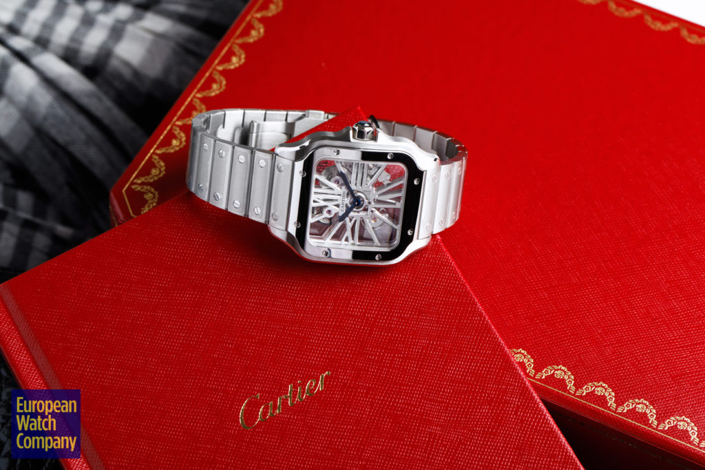 A Stainless Steal: The Cartier Santos De Cartier Skeleton – THE COLLECTIVE