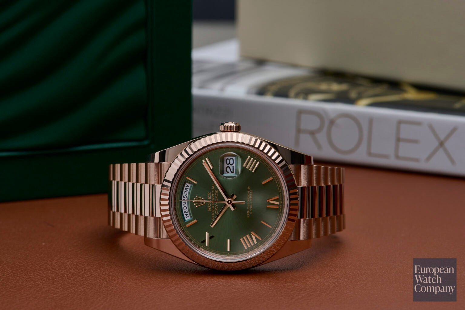 Modern Yet Classic: The Rolex Day-Date in Everose Gold Ref. 228235-0025 ...